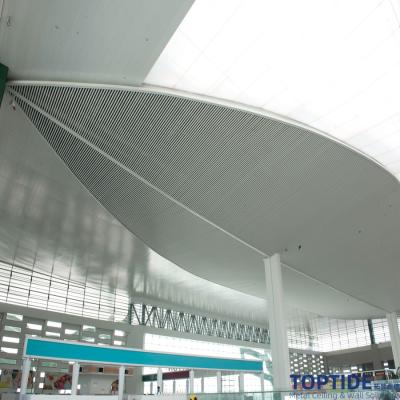 China Aangepaste Antiroest Decoratieve Geluiddempende het Plafondraad van RAL7046 Te koop