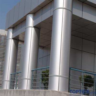 Cina Argento architettonico multifunzionale delle coperture di colonna del metallo di approvazione del ctc in vendita