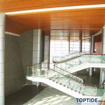 Cina Soffitto sospeso del deflettore del metallo di SONCAP 150mm per la decorazione di costruzione in vendita