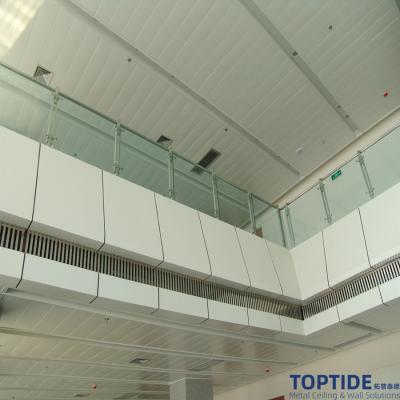 Cina Materiali di costruzione curvi di alluminio del soffitto della parete del metallo di Decorational del pannello per soffitti di multi strato di Wave in vendita