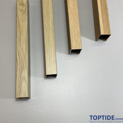 Cina Anti inquinamento del soffitto lineare di alluminio elegante di RAL9016 1.0mm in vendita