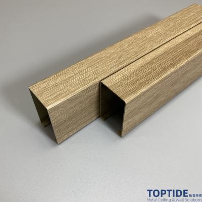 Cina Anti inquinamento del soffitto lineare di alluminio elegante di RAL9016 1.0mm in vendita
