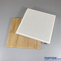 China Large Size External Decorative Perforated Customized Ceiling Aluminium Ceiling Cladding For Building Materials for sale