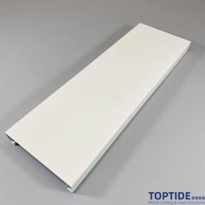Cina Soffitto lineare esterno del metallo del bordo di alluminio del soffitto di resistenza al vento 135mm in vendita