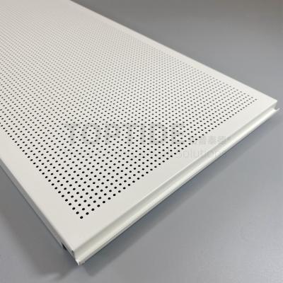 China Brand - het Plafondcomités van het vertragers Geluiddichte Valse Opgeschorte Geperforeerde Aluminium Te koop