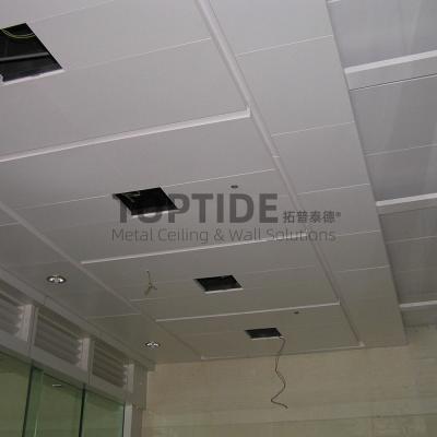 Cina la clip di 800×800mm nella griglia celata sistema del soffitto i controsoffitti che costruiscono decorativo dell'interno in vendita