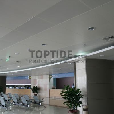 中国 壁の天井の金属のクラッディング アルミニウムを取り替えることは防水低下の天井のタイルを中断した 販売のため