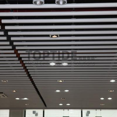 China Het Plafond Akoestisch Aluminium van de aluminium Lineair Strook om de Isolatieplafond van de lawaaivermindering Te koop
