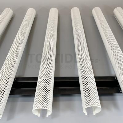 Cina Il pannello acustico sospeso metallo all'aperto di costruzione della facciata ha perforato le mattonelle di alluminio del soffitto in vendita