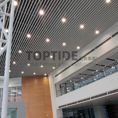 China Schmutzfestes Cermet-Aluminiumschnellrasterdecke zu verkaufen