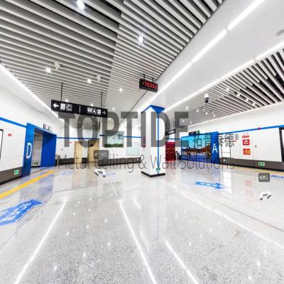 Cina Il metallo su ordine ha sospeso l'alluminio lineare cade giù la griglia del soffitto in vendita
