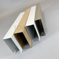 China Custom Made Metal Suspended Linear Aluminium Drop Down Ceiling Grid for sale