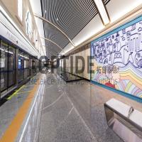 China Commercial Ceiling Decorative Suspend Boxed Strip Drop Down Ceiling Panels for sale