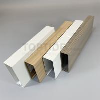 China Commercial Ceiling Decorative Suspend Boxed Strip Drop Down Ceiling Panels for sale