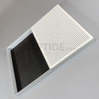 China Customized CNC Perforated Aluminium Ceiling Board Soundproof for sale