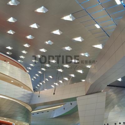 China Materiais de construção 2 de alumínio x do revestimento do teto da parede grampo 2 instantâneo no painel de teto decorativo à venda