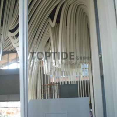 Cina Soffitto falso resistente al fuoco della decorazione acustica di alluminio microporosa del pannello per soffitti in vendita