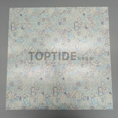 Cina Il fono assorbente decorativo della fibra di poliestere della prova di fuoco le mattonelle del controsoffitto in vendita