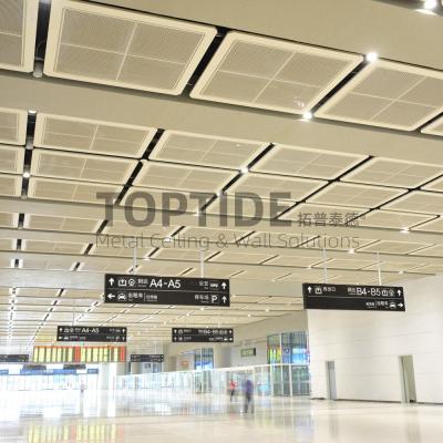 Cina Qualificato con l'alluminio caldo di vendita ha espanto il cavo Mesh Suspended Ceiling in vendita