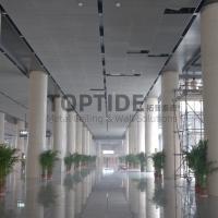China Custom Made Expanded Aluminum Hexagonal Hole Perforated Wire Mesh Ceiling Designs for sale