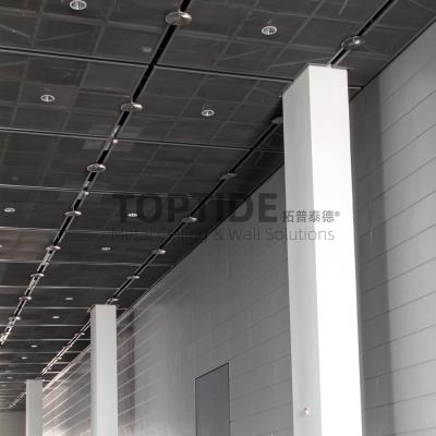 中国 拡大された軽量は鋼線の金属の網の低下の天井のタイルに電流を通した 販売のため