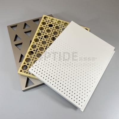 Cina L'isolamento acustico del pannello decorativo di alluminio esterno ha perforato il rivestimento della parete in vendita