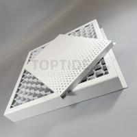 China Modern Building Interior Fireproof Ceiling Board Decorative Metal Cladding for sale
