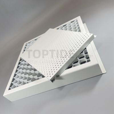Cina Rivestimento decorativo di costruzione moderno del metallo del bordo a prova di fuoco interno del soffitto in vendita