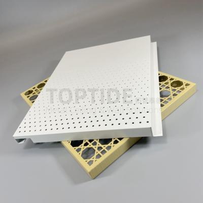 Cina Rivestimento decorativo di costruzione moderno del metallo del bordo a prova di fuoco interno del soffitto in vendita