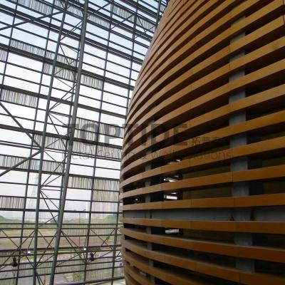 China Van het de Raadsstation van het luchthaven de Decoratieve Plafond Muur van het het Aluminiumprofiel Te koop
