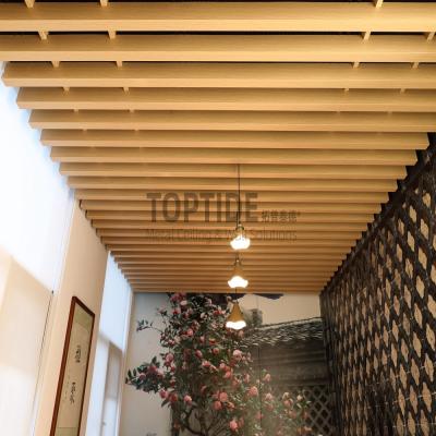 Cina bordo di alluminio del soffitto del soffitto del deflettore del metallo sospeso 180mm in vendita
