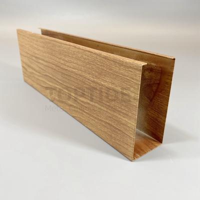 Cina bordo di alluminio del soffitto del soffitto del deflettore del metallo sospeso 180mm in vendita