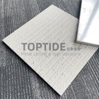 China Building Material For Exterior 3D Stone Solid Aluminum Honeycomb Wall Cladding for sale