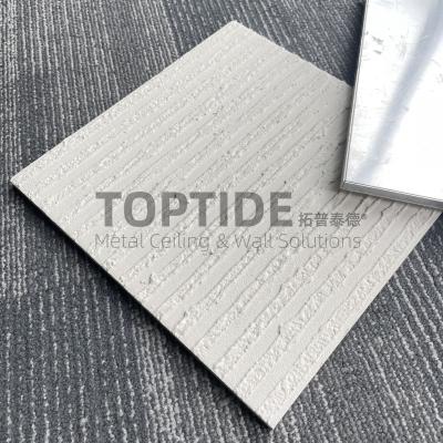 Cina Materiale da costruzione per il rivestimento di alluminio solido della parete del favo della pietra esteriore 3D in vendita
