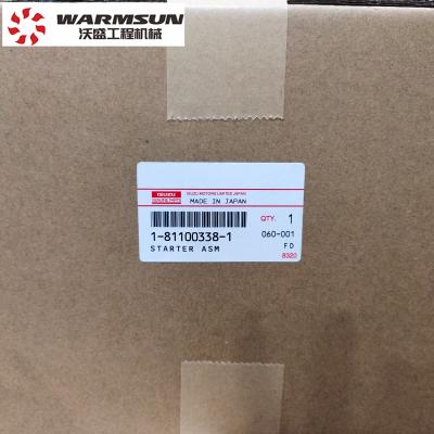 Cina 181100-3381 dispositivo d'avviamento per Isuzu Engine Excavator Engine Parts B220501000320 per l'escavatore di SANY in vendita