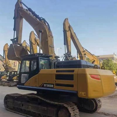 China Used Crawler Excavator 36t Second Hand Digger Mining Machine Sany SY365H Year 2014 for sale