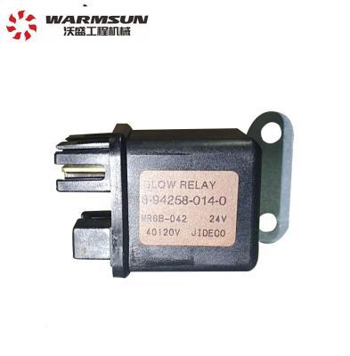China B249900001038 DC24V Glow Plug Timer Relay Excavator Electric Parts for sale