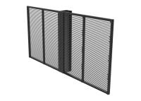 China 3.91mm Digital Video Display P3.91 Dustproof High Transparency Screen for sale