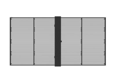 China P7.8 LED transparente defiende la exhibición interior de la señalización de Digitaces de la prenda impermeable DP1.2 en venta