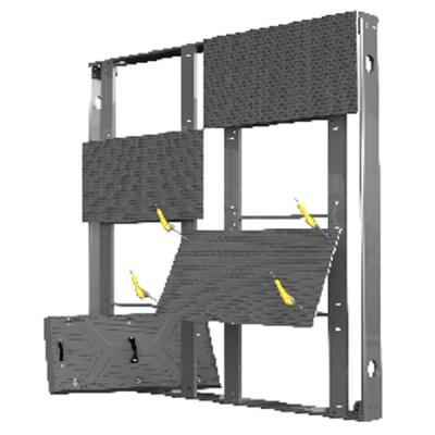 Chine Écran fixe extérieur polychrome P4.8 personnalisable IP65 d'affichage à LED de SMD à vendre