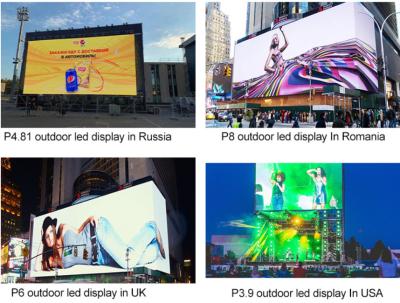 中国 全天候耐性屋外レンタル LEDスクリーン フロントサービス Smd 1921 500*1000mm 販売のため