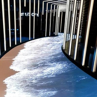 China 3840Hz Refresh Rate Aluminum Floor LED Display For Indoor Outdoor Events for sale