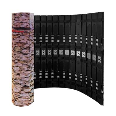 China rol naar boven led display scherm Te koop