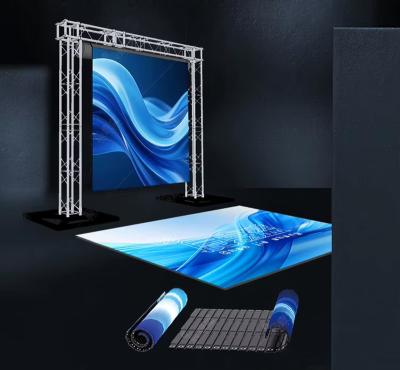 China Flexible LED Roll-Up Display P1.5, Space-Saving Design Conference Rooms Meeting Rooms for sale