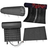 China P2.6 Motorized Roll-Up LED Display – Flexible Deployment for Professional LED Projects for sale