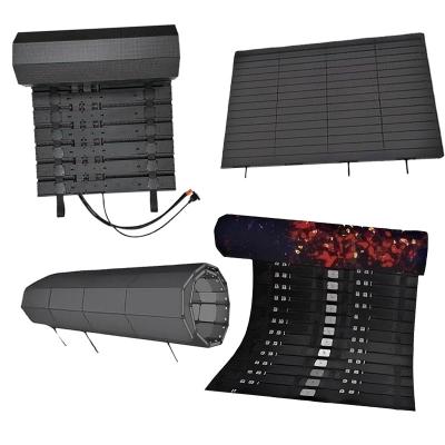 China Motorized Retractable LED Screen – Portable LED Video Wall for Events, Exhibitions and Brand Activations for sale