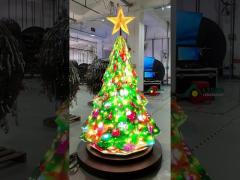 christmas trees creative led display screen gob technology with ip13 rating