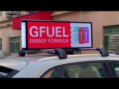P2.5 Top Taxi LED-Display RGB Taxi Werbebildschirm Außen hohe Helligkeit 5000nits
