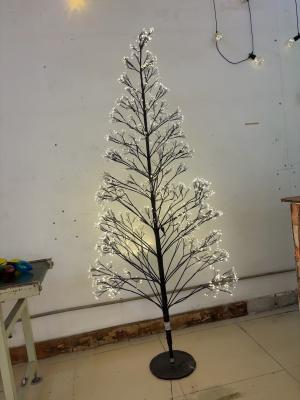 China Simulated wire Christmas tree - suitable for holiday home decoration. Copper wire LED tree lights of various heights for Christmas parties. for sale