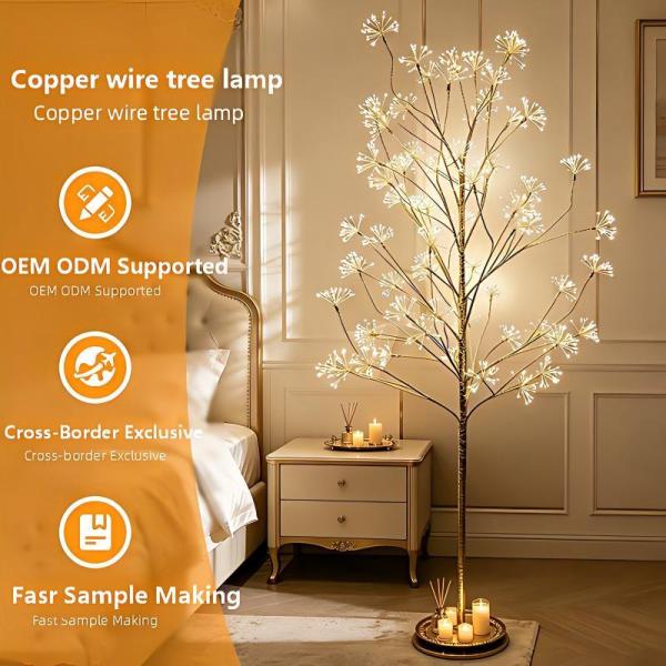 Quality Copper Wire Tree Light - Indoor and Outdoor Decorative Atmosphere Tree Light, Customized Simulated LED Copper Wire Tree Light for sale